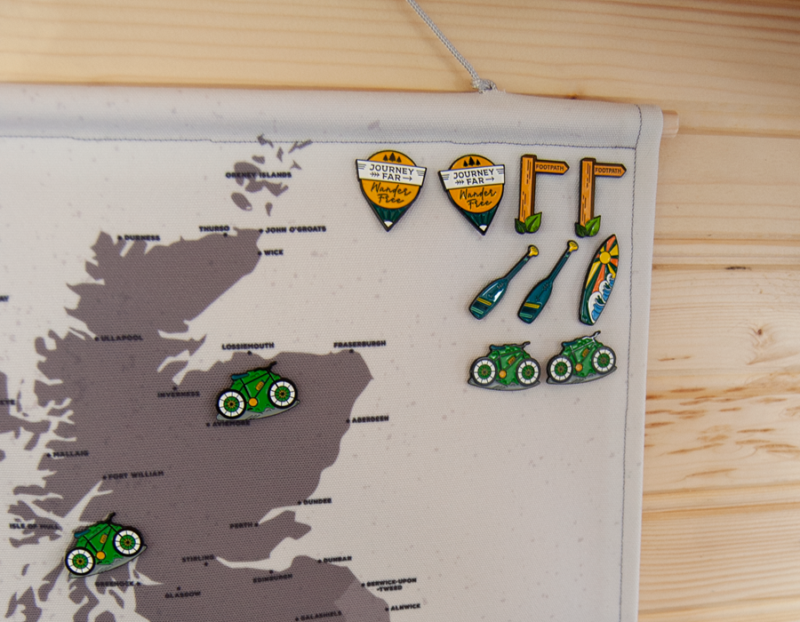 Travel Tracker Maps: UK map – WanderbugUK